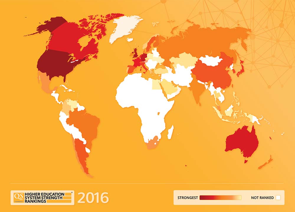 US Leads New Ranking of National Higher Education Systems | QSChina